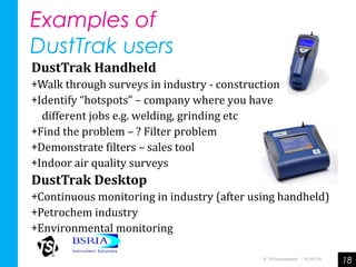 Types of Dust Monitoring | PPT