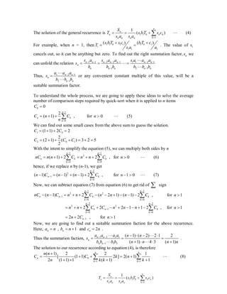 Summation Series | PDF