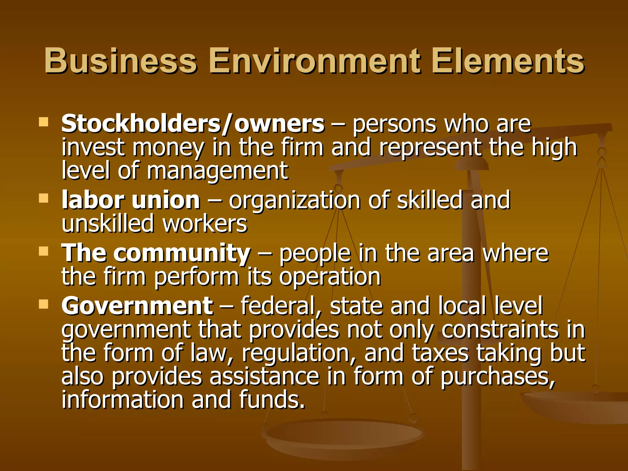 02-Business Environment | PPT