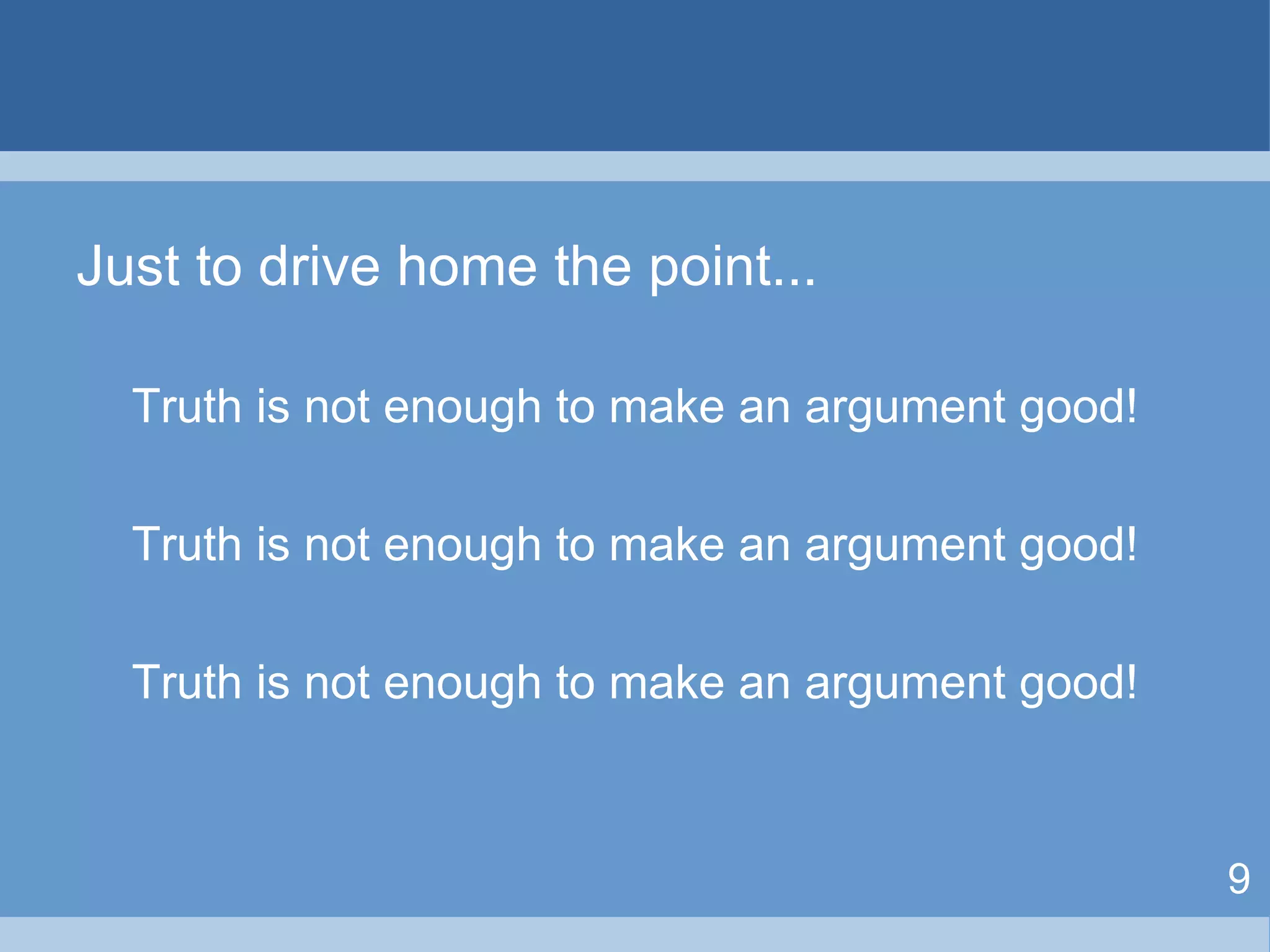 02b Well Formed Arguments | PPT