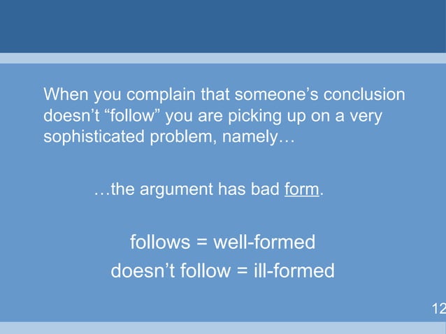 02b Well Formed Arguments | PPT | Dogs | Pets