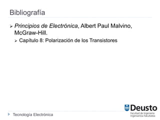 Polarización de los Transistores | PDF