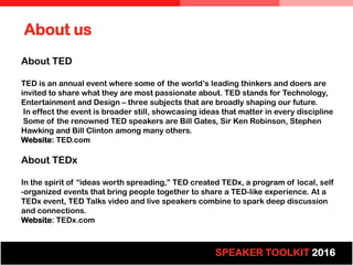 Speaker toolkit | PDF