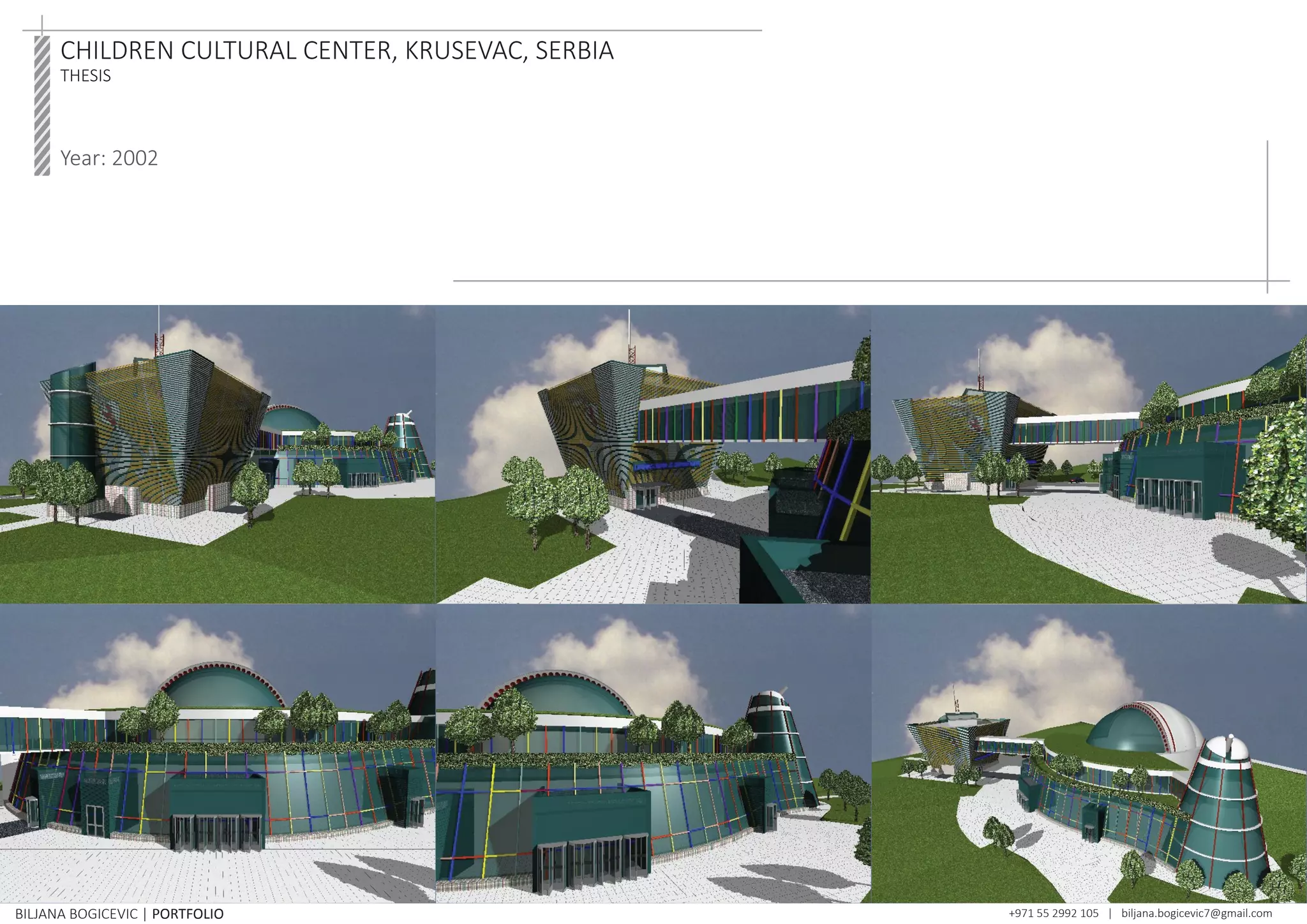 Biljana Bogicevic Architectural Portfolio | PDF