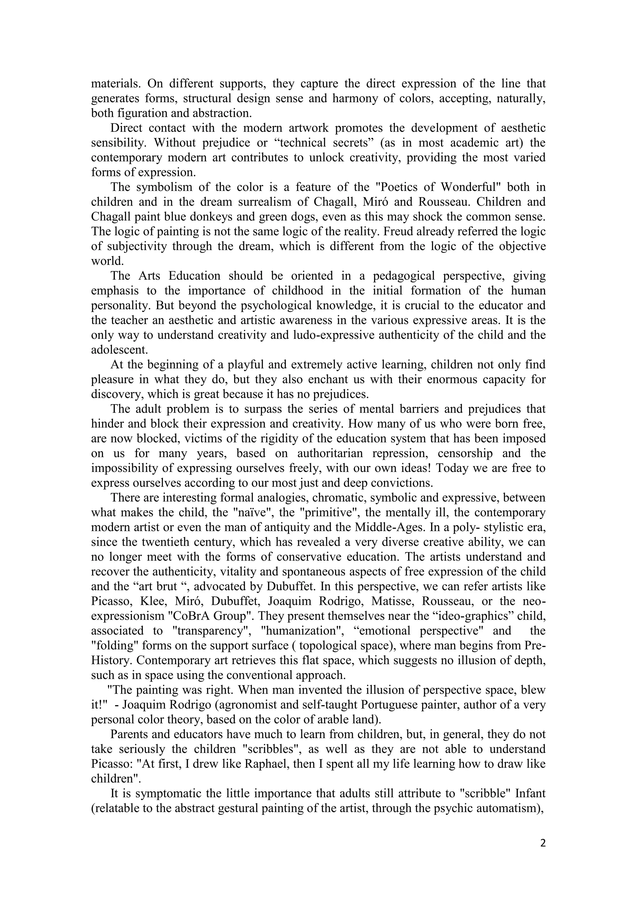 ARTS EDUCATION, | PDF | Design | Fine Art