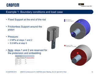 Fast and reliable bolt assessment inside ansys | PDF