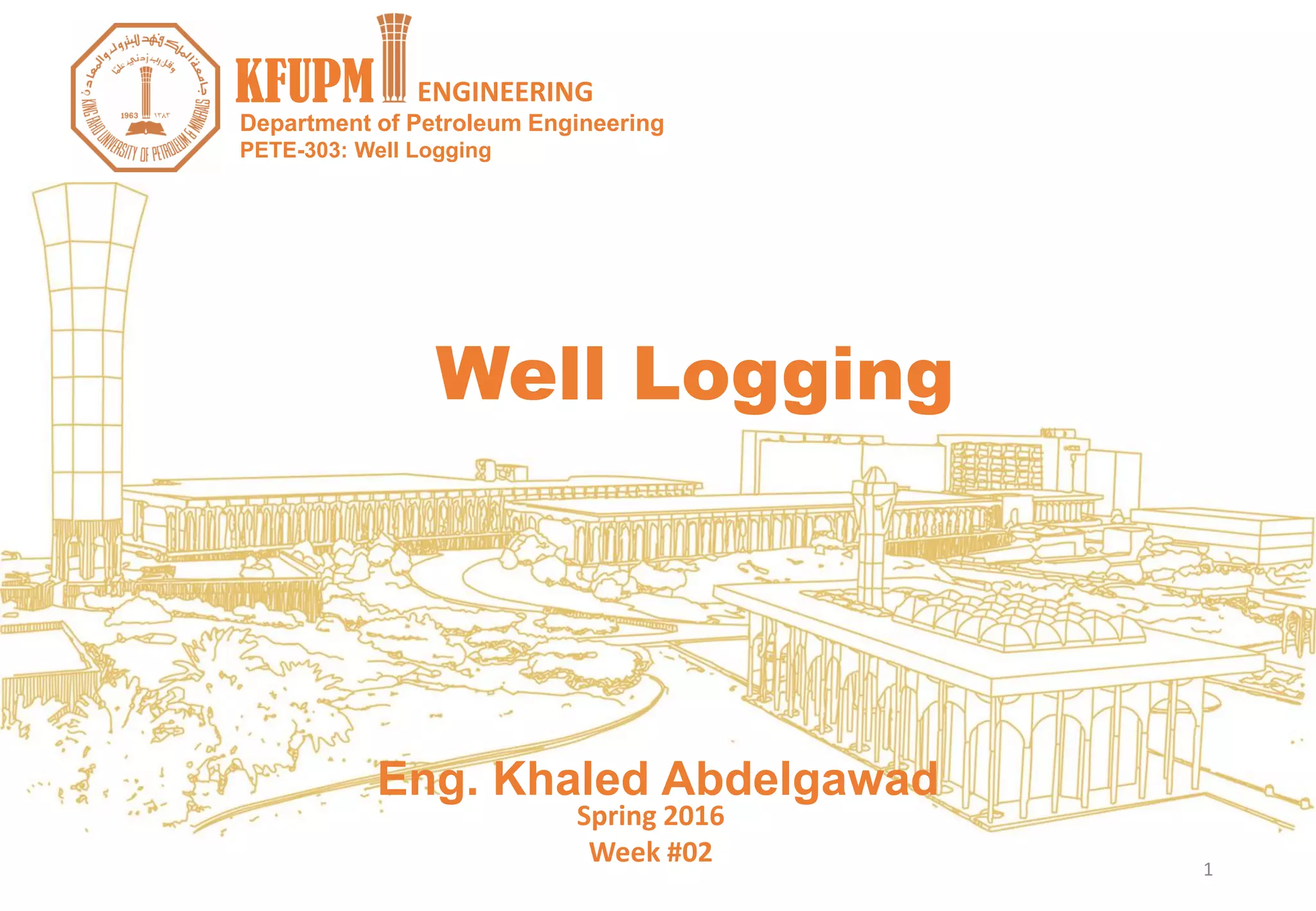 Well Logging: 02 caliper log | PDF