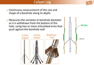 Well Logging: 02 caliper log | PPT