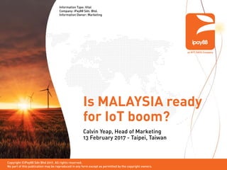 02 馬來西亞聯網商務服務趨勢 calvin yeap | PPT