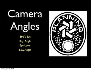 02 Camera Angles | PDF