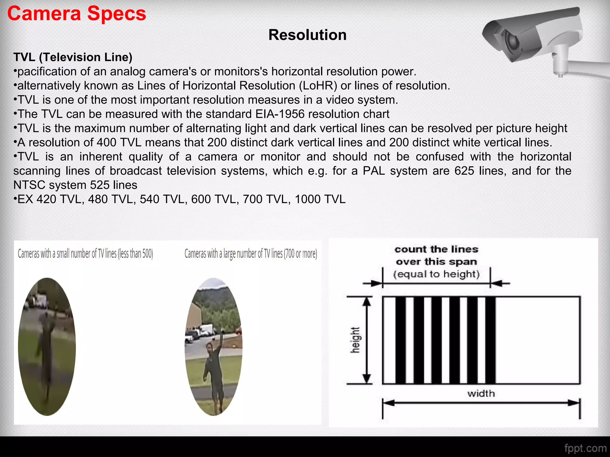 02 cctv camera specification | PPT