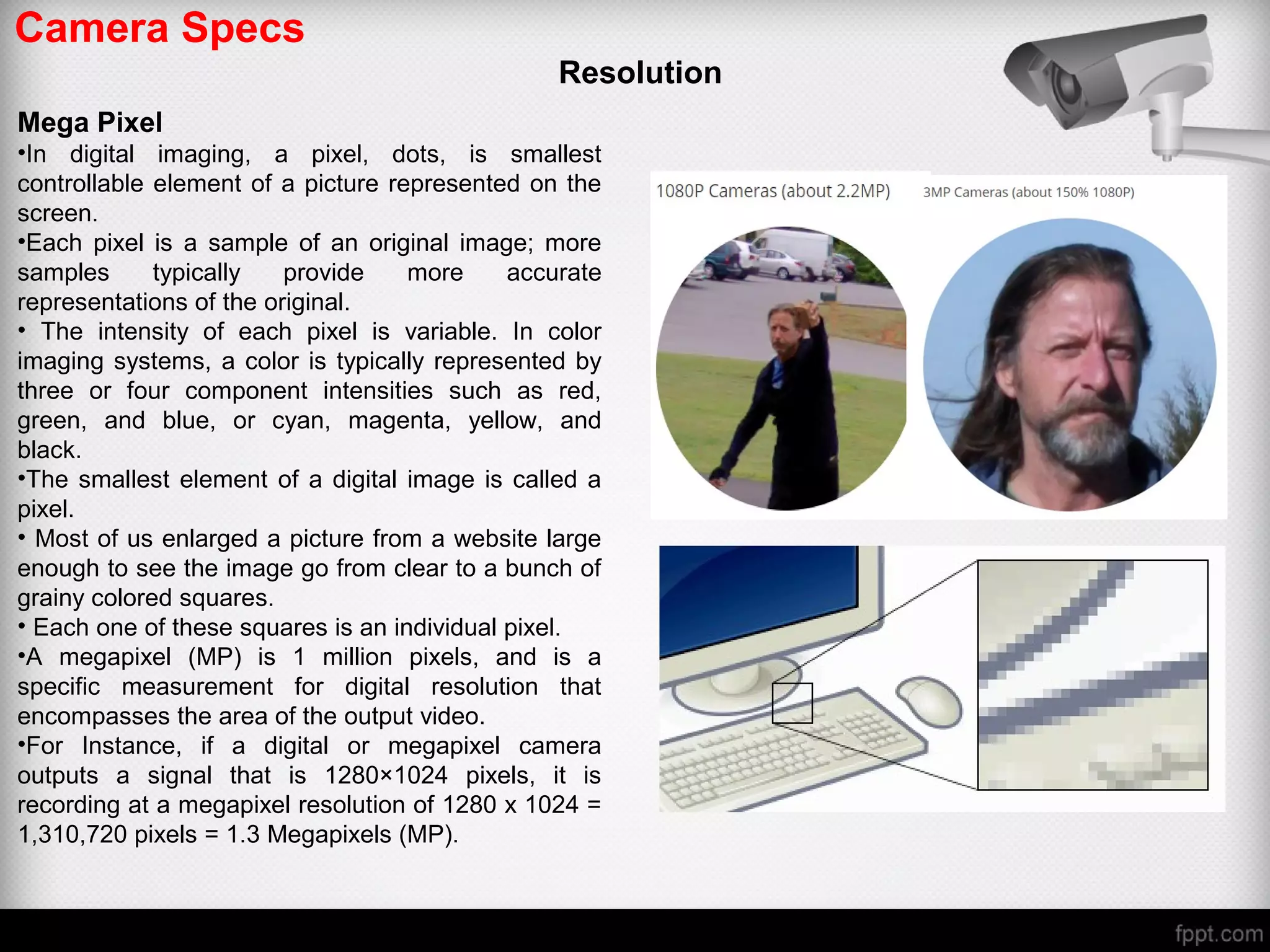 02 cctv camera specification | PPT
