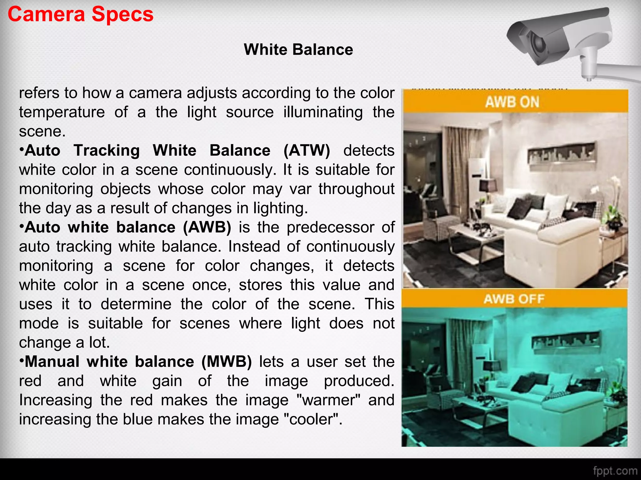 02 cctv camera specification | PPT