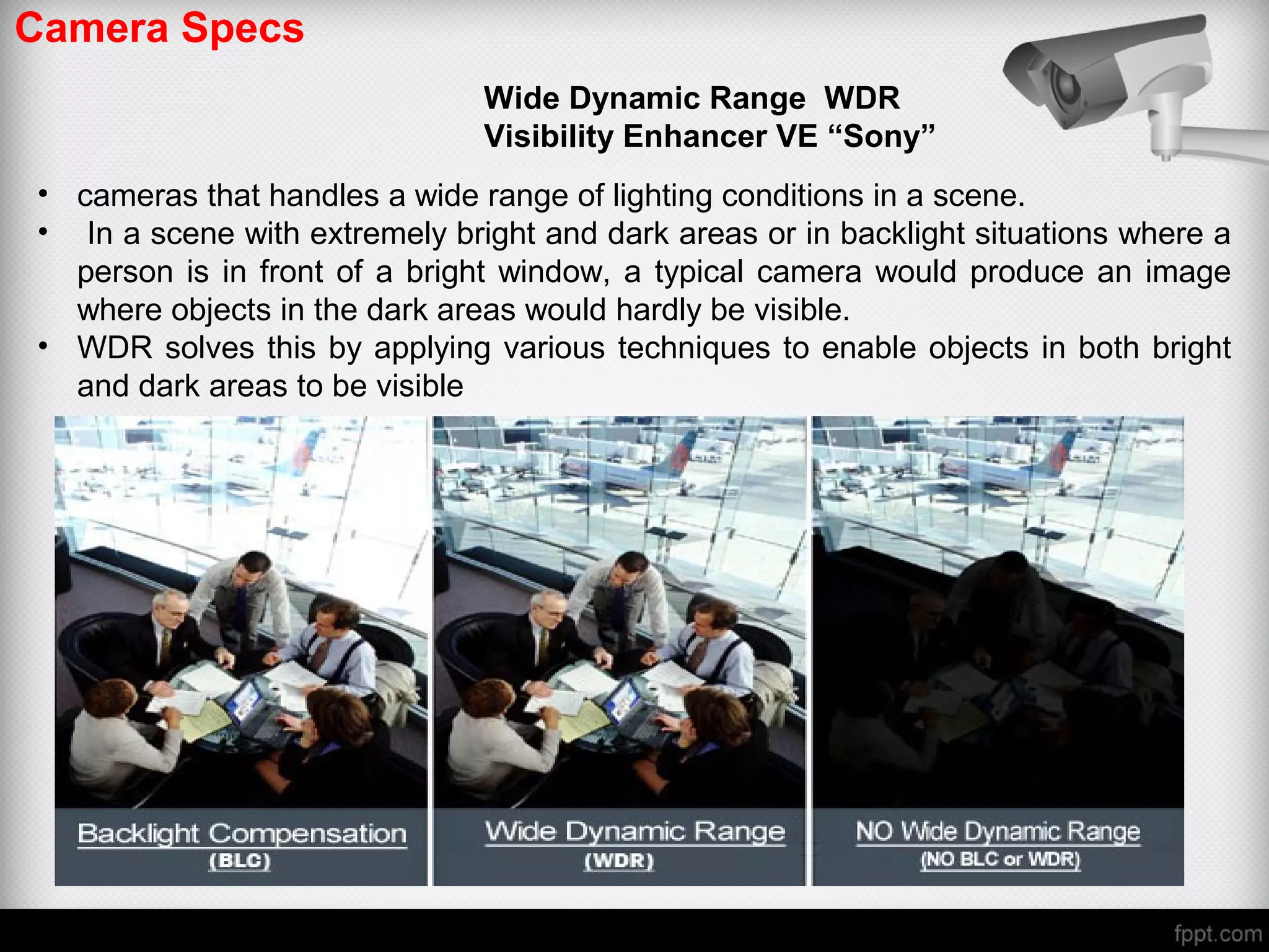 02 cctv camera specification | PPT