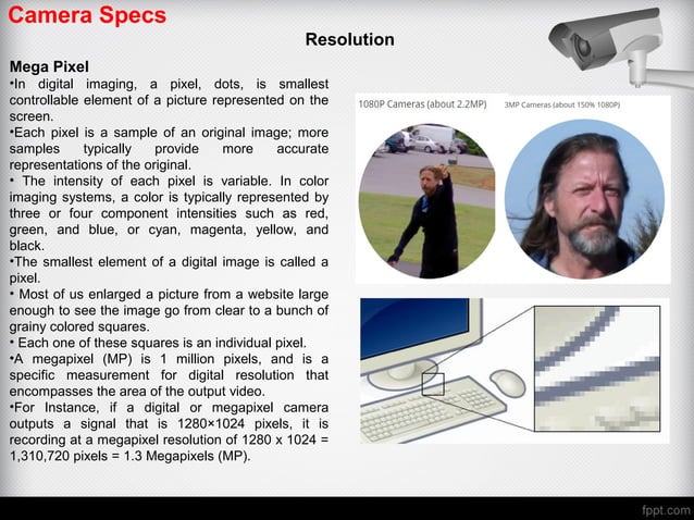 02 cctv camera specification | PPT | Photography | Arts and Crafts