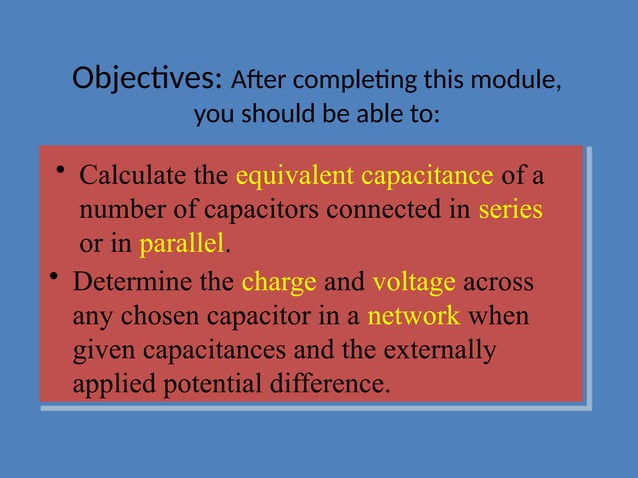Capacitor Circuits and Capacitance -AP Physics 2 | PPTX