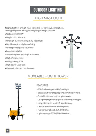 Guide to Pyrotech LED Lighting Solutions | PDF