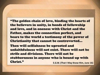 02 causes of disunity | PPTX