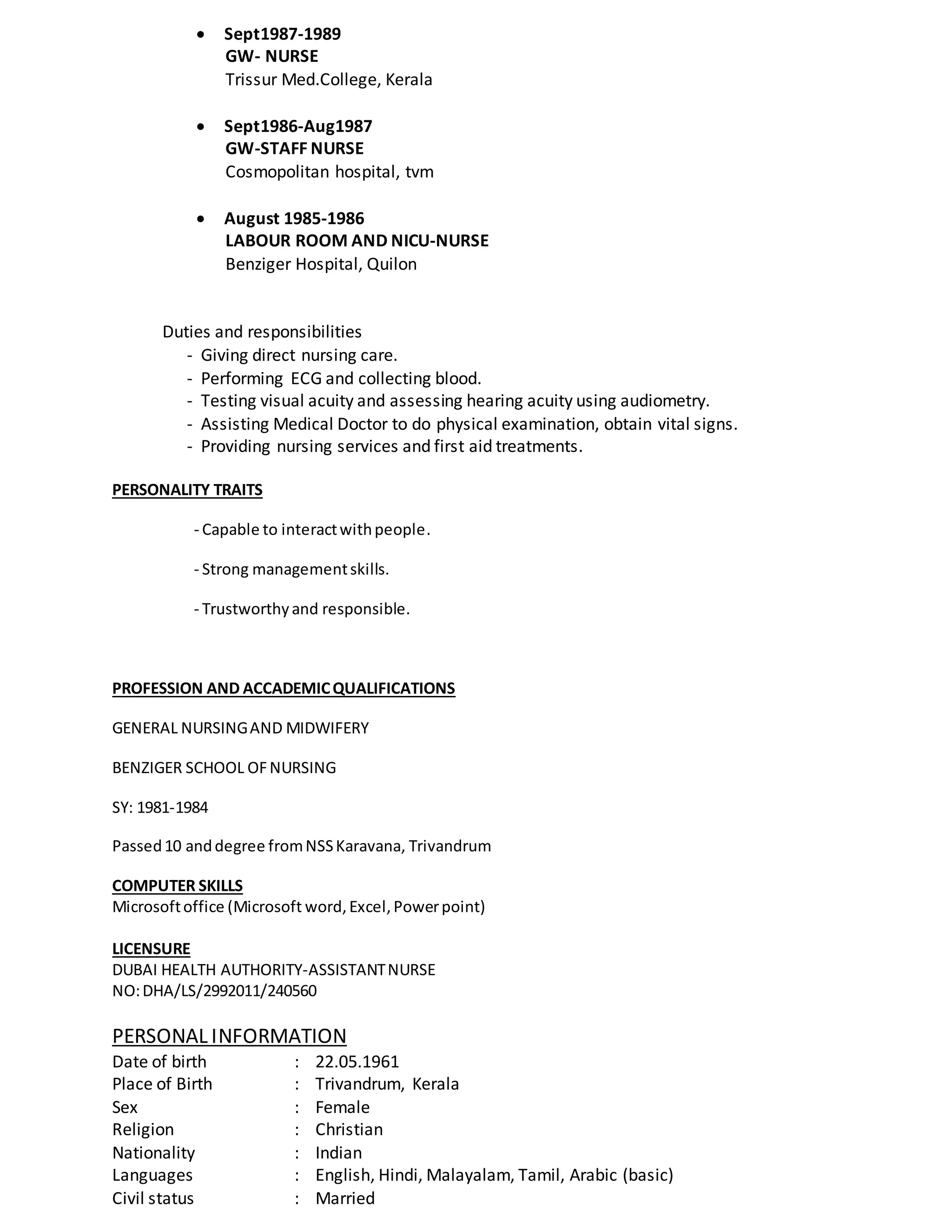 ROSY CV | DOCX