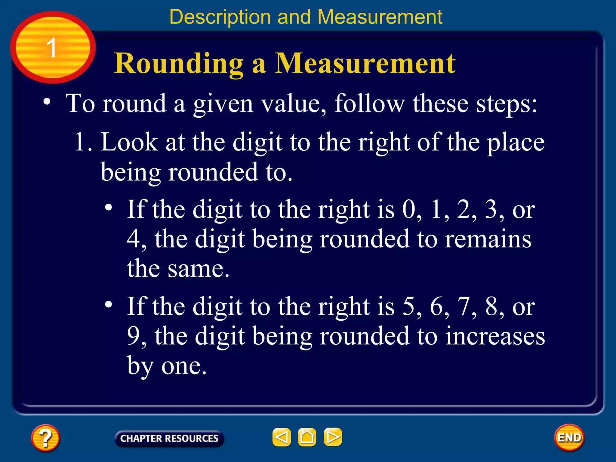 Description and Measurement | PPT