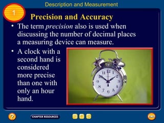 Description and Measurement | PPT