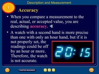 Description and Measurement | PPT