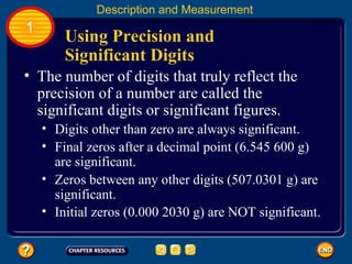 Description and Measurement | PPT