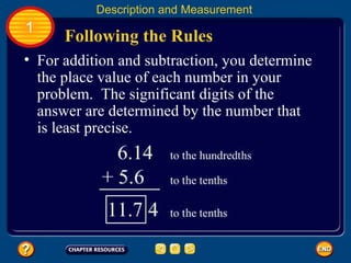 Description and Measurement | PPT