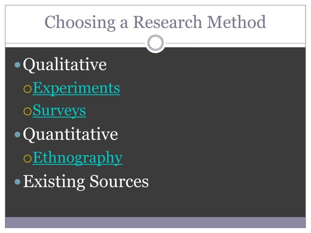 02 Chapter 2 Research Methods | PPTX | Science