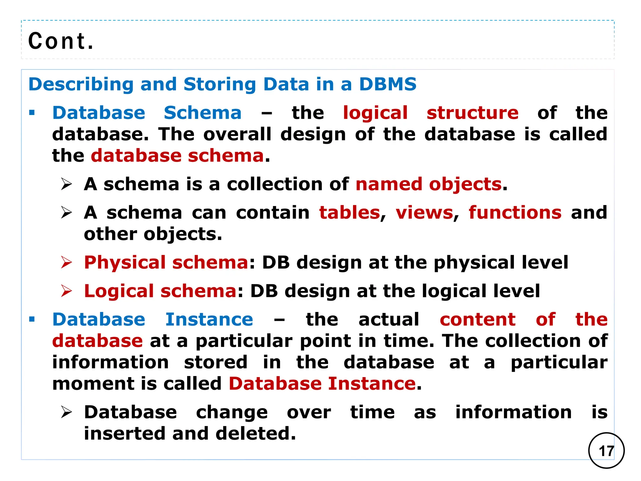 02 CHAPTER ONE PART II - DATA MODEL AND DBMS ARCHITECTURE.pptx