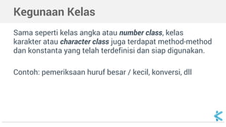 OOP - Character class dan String | PDF