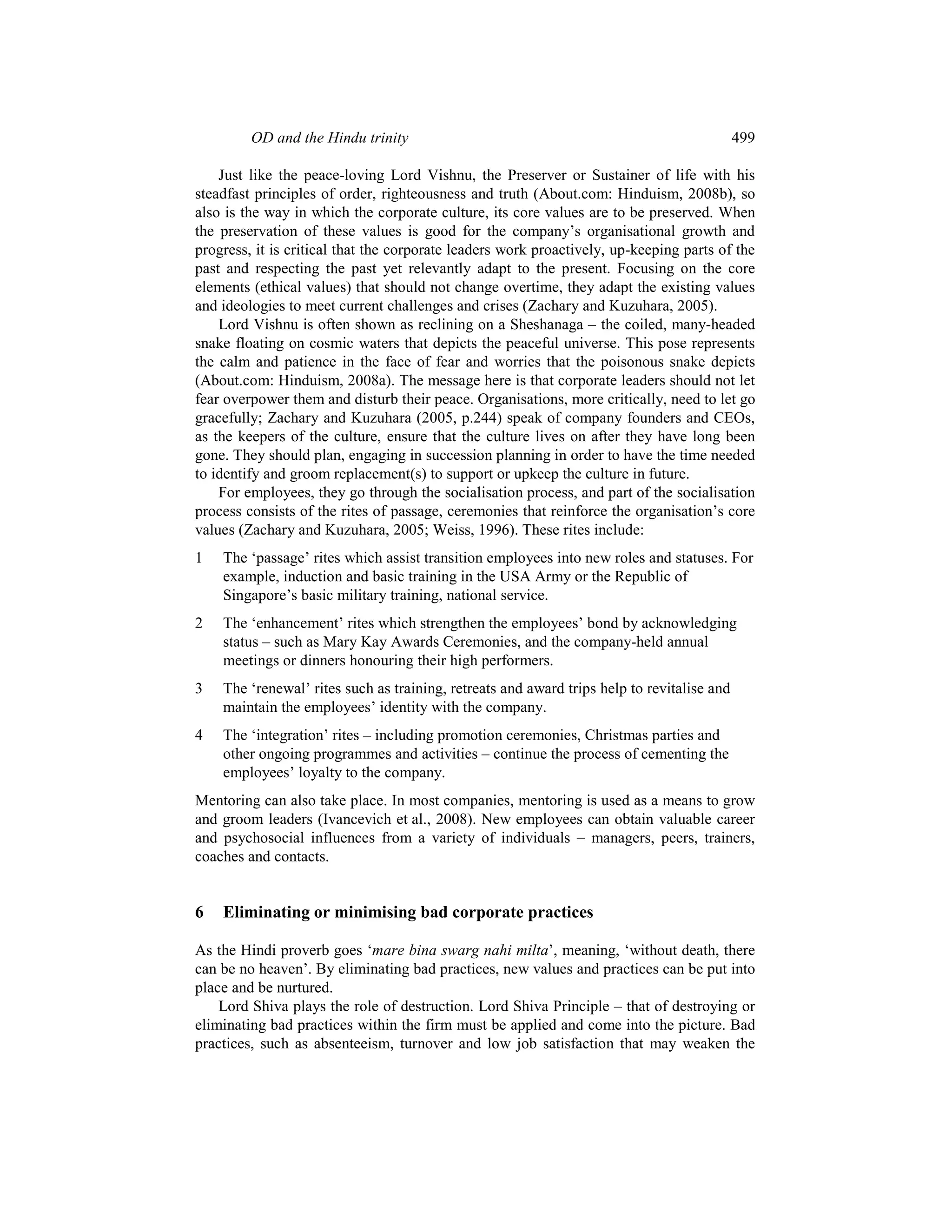 Organisational development and the Hindu trinity - – Brahma, Vishnu and ...