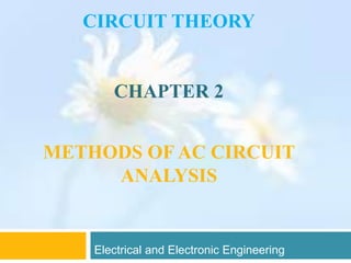 A very comprehensive introduction to circuit analysis which is very ...