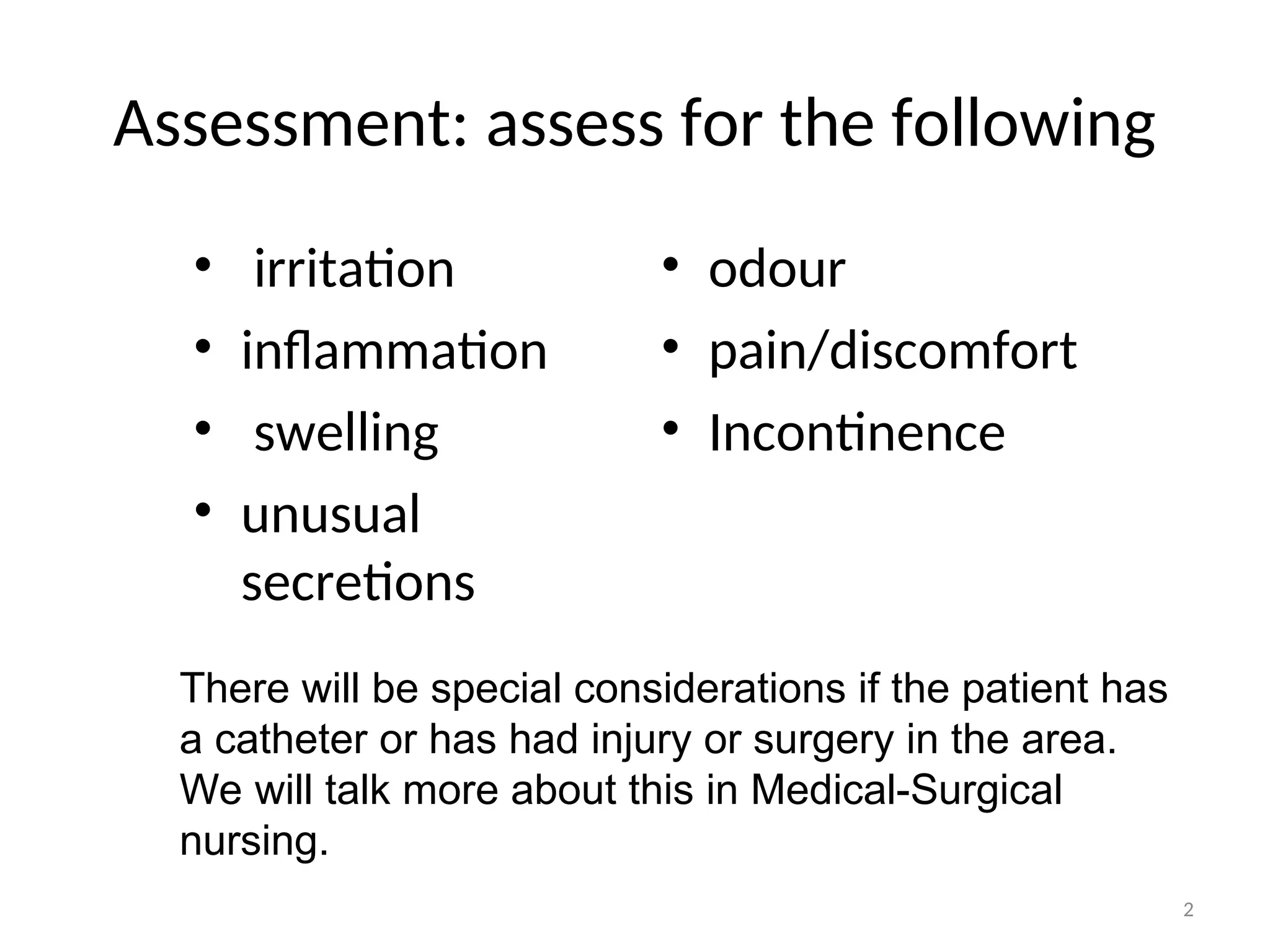 nursing steps in the provision of perineal carePerineal Care.ppt
