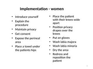nursing steps in the provision of perineal carePerineal Care.ppt