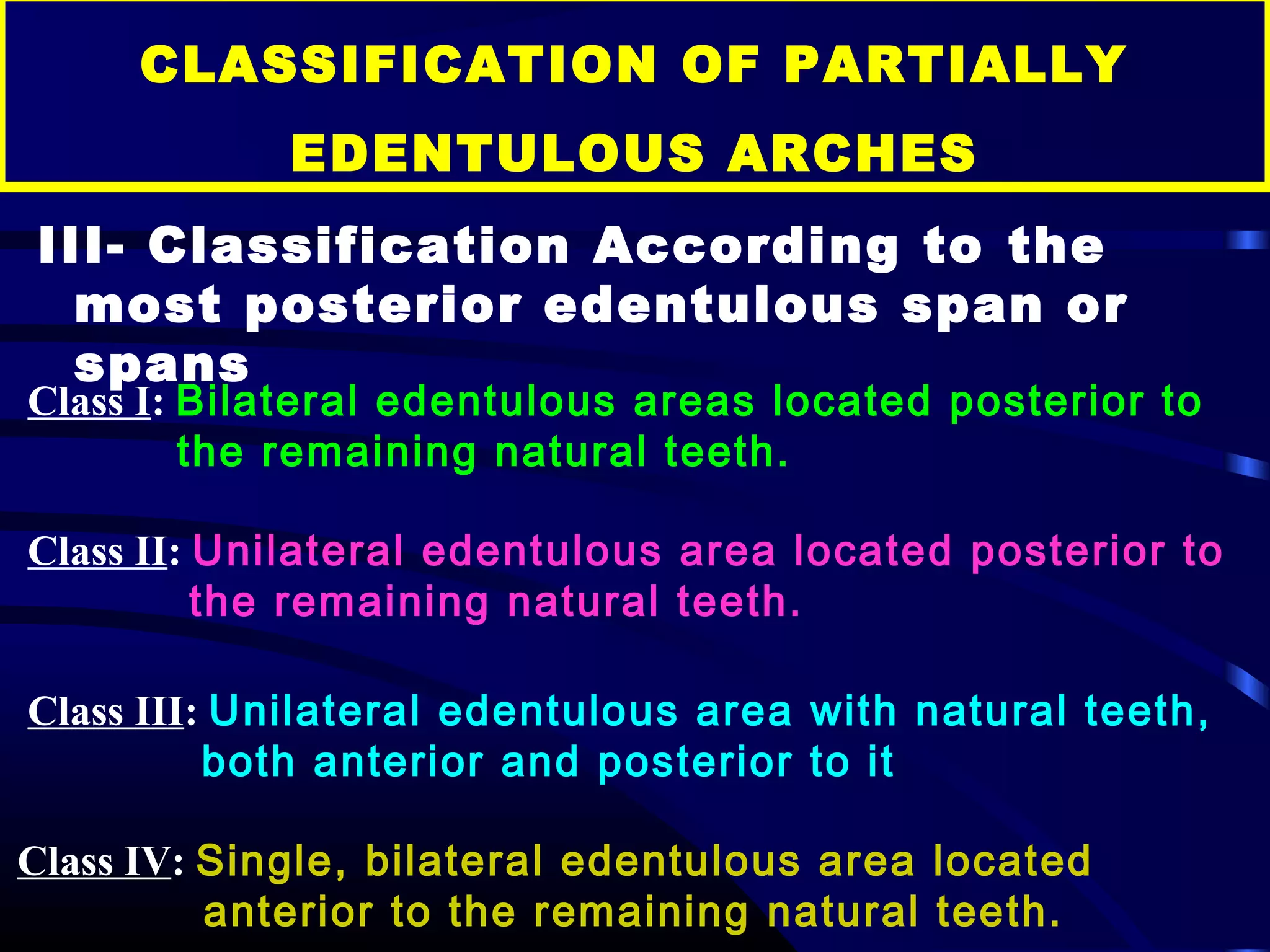 02 classification and indications of rpd | PPT