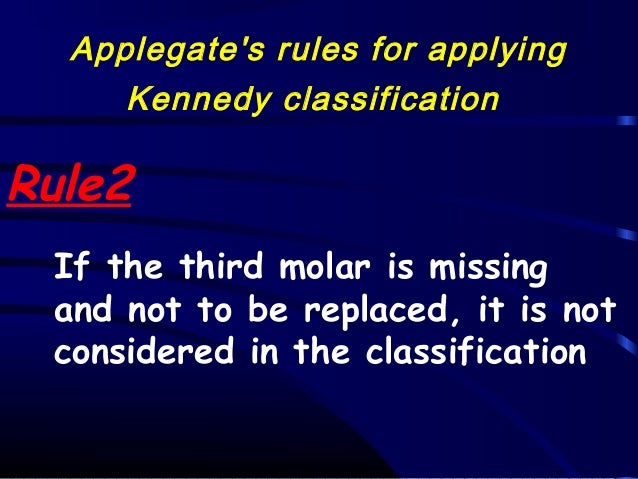 02 classification and indications of rpd