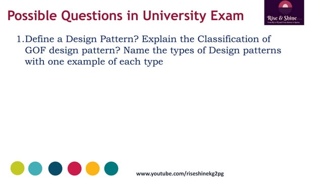 Classification of Design Pattern by Ravi Patki | PPT