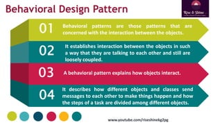 Classification of Design Pattern by Ravi Patki | PPT