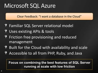 SQL Azure | PPTX