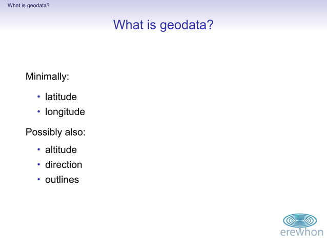 Collecting Geographical Metadata | PDF