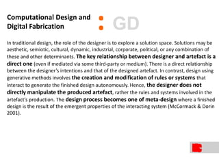 02 computational design and digital fabrication visual programing | PPT