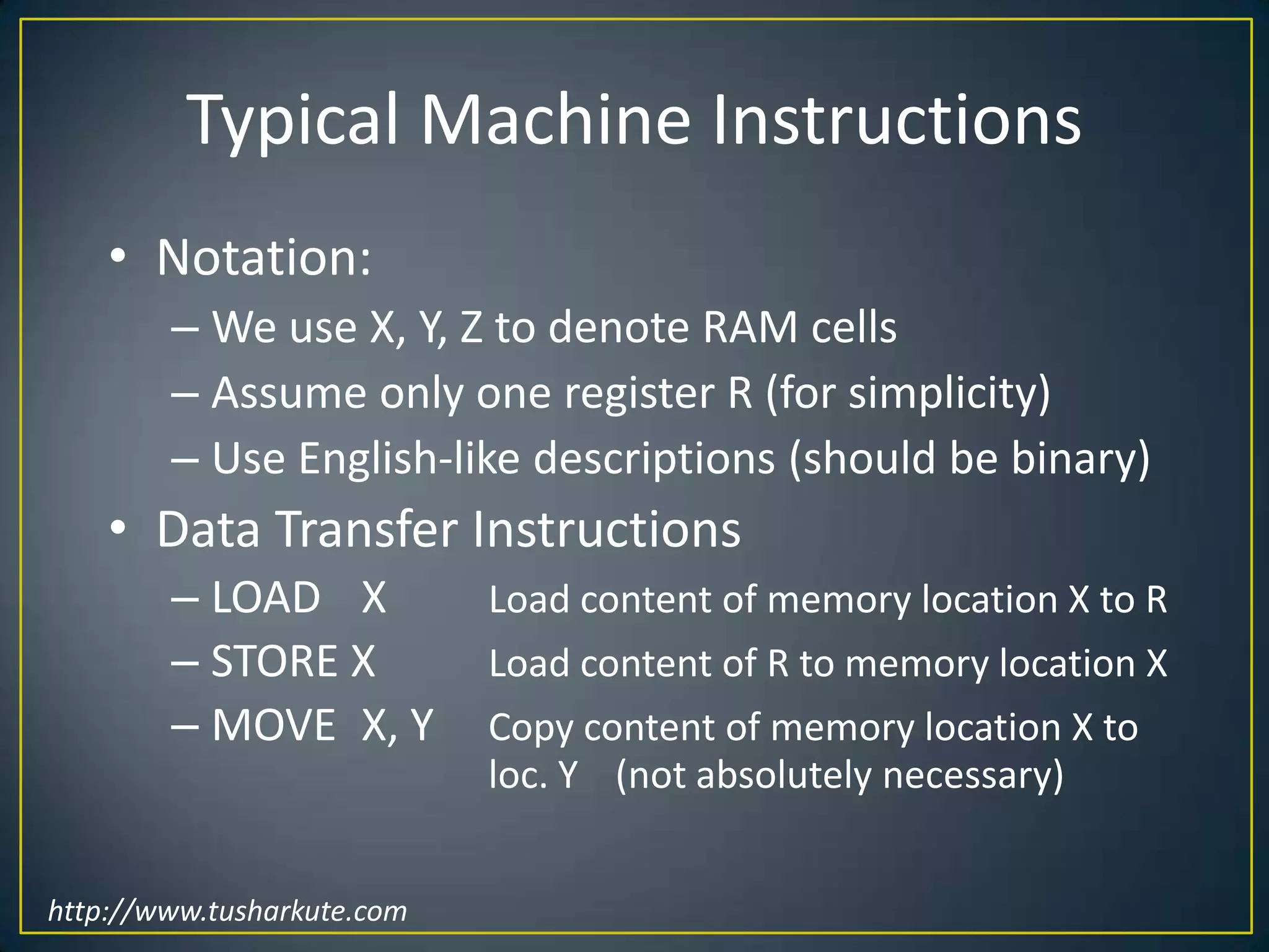 Computer architecture and organization | PPTX | Data Storage and ...