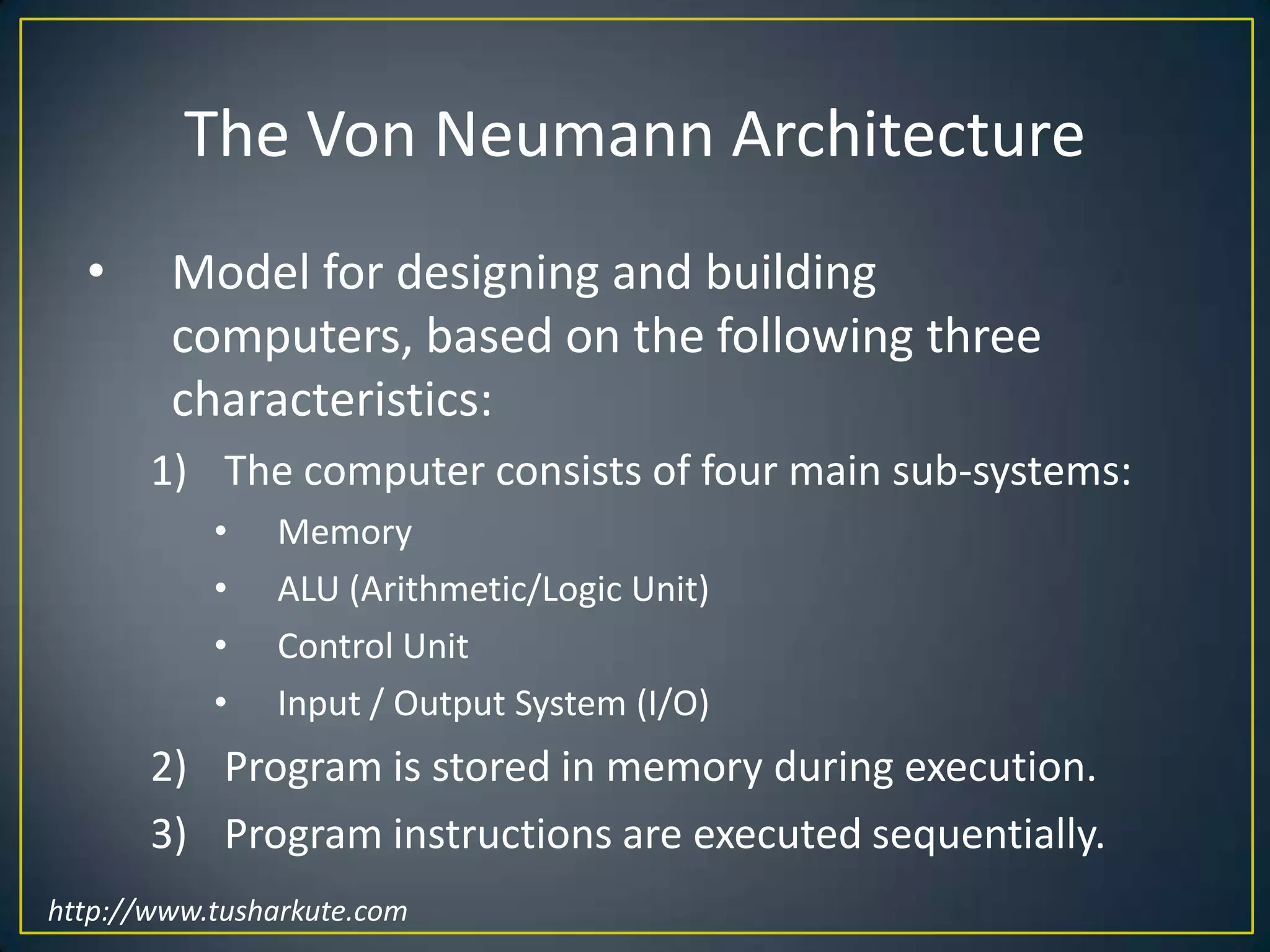 Computer architecture and organization | PPTX