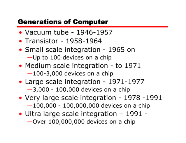 02 computer evolution and performance.ppt [compatibility mode] | PDF