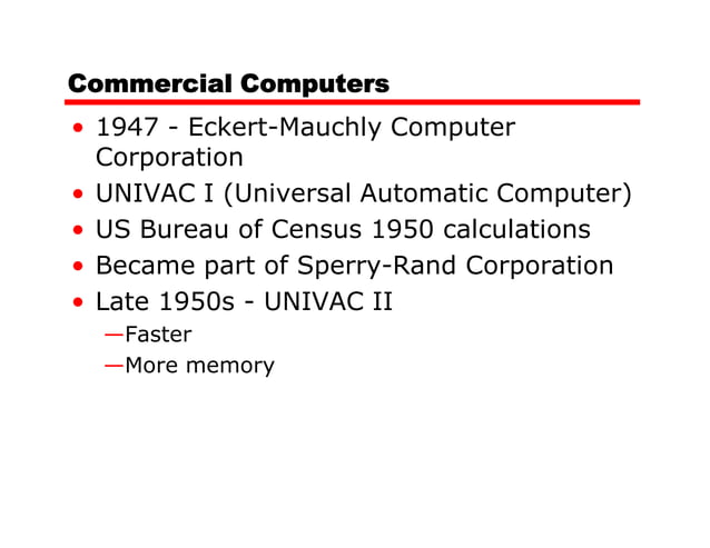 02 computer evolution and performance.ppt [compatibility mode] | PDF
