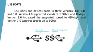 02 computer parts and ports | PPTX