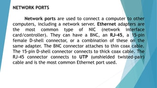 02 computer parts and ports | PPTX