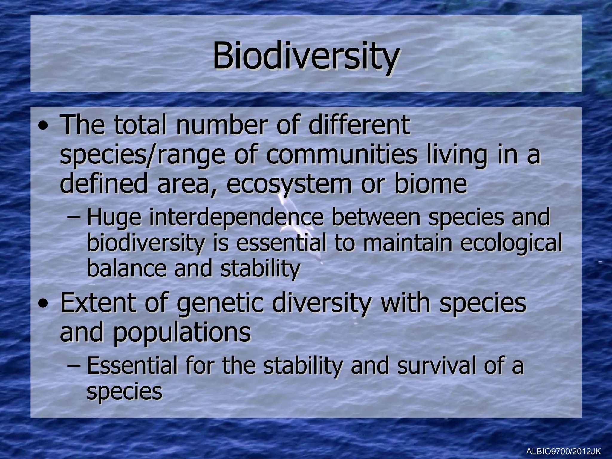 02 Conservation Issues | PPT