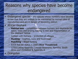 02 Conservation Issues | PPT